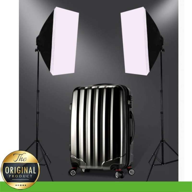 Jual Paket Double Softbox Midio A1 Light Stand 2m + 1 Socket E27 ...