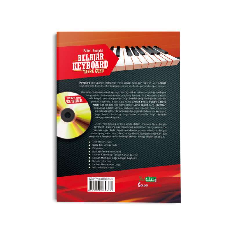 Jual Buku Paket Komplit Belajar Keyboard Tanpa Guru - Kiki Laisa Di ...