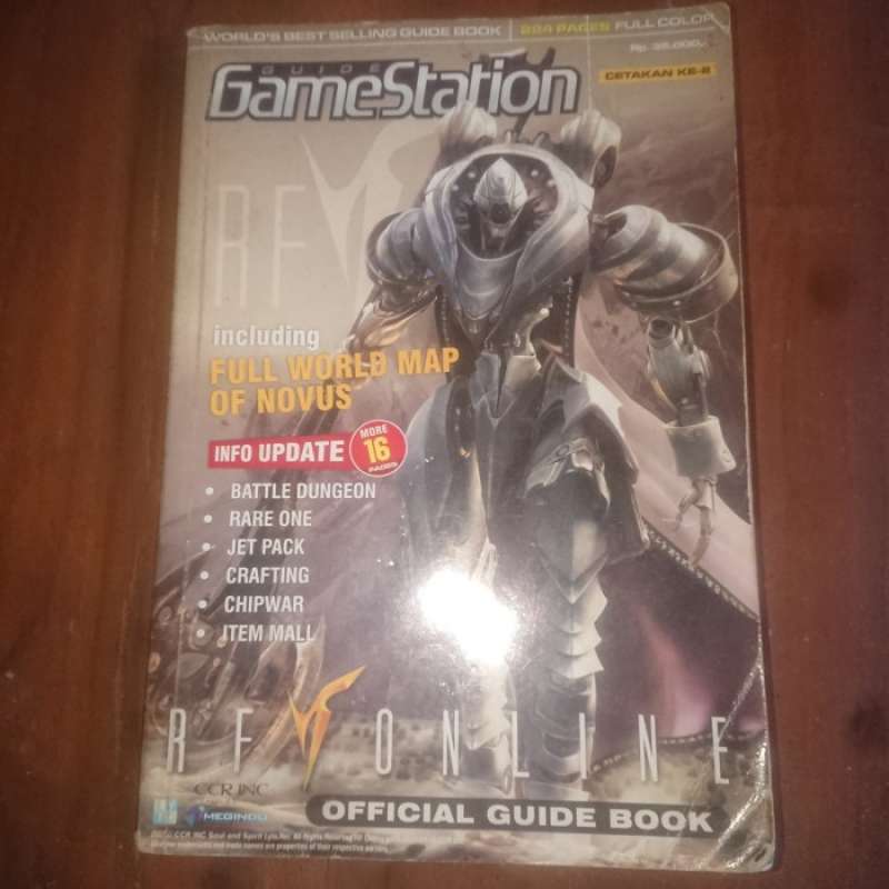Jual Buku Panduan Game Rising Force Rf Online Guide Gamestation ...