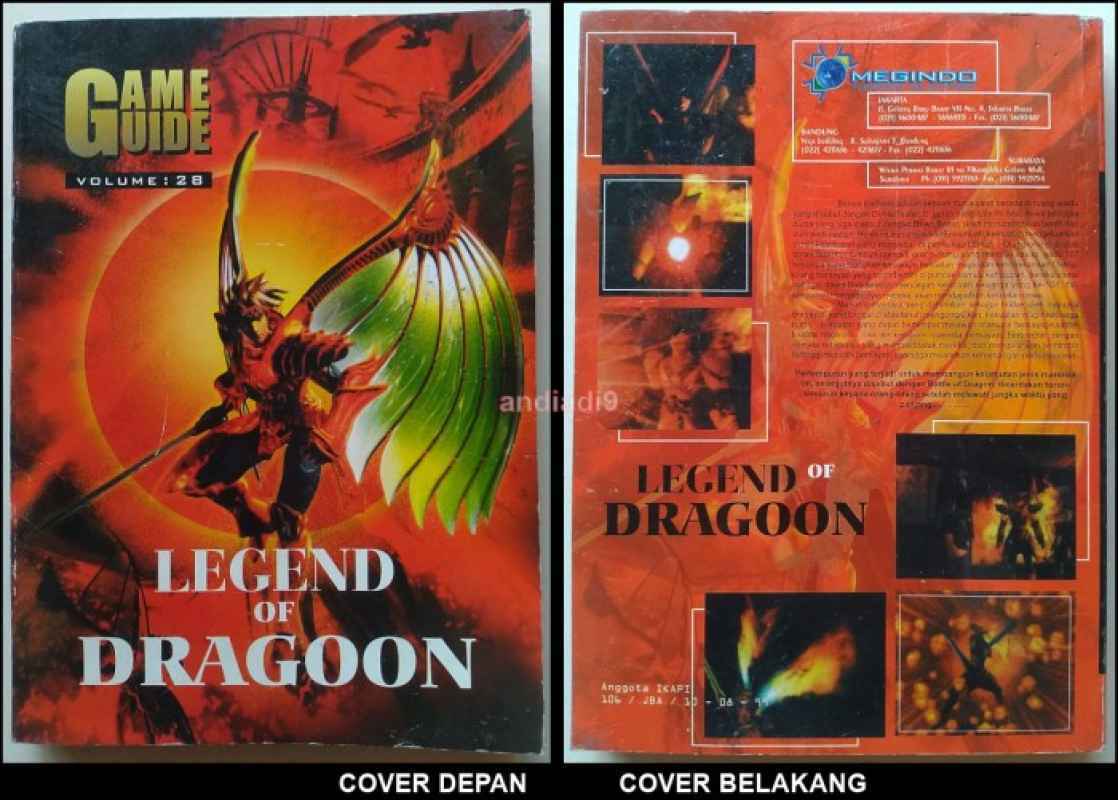 Jual Panduan Game Guide Vol.28 Legend Of The Dragoon Di Seller Noelle ...