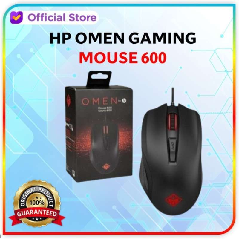 Promo 100% Produk Ori Hp Omen Mouse 600 Dpi 5000 Gaming Laptop Diskon ...