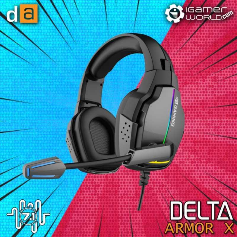 Promo 100% Produk Ori Da Delta Armor X 7.1 Usb Gaming Headset Diskon 23 ...