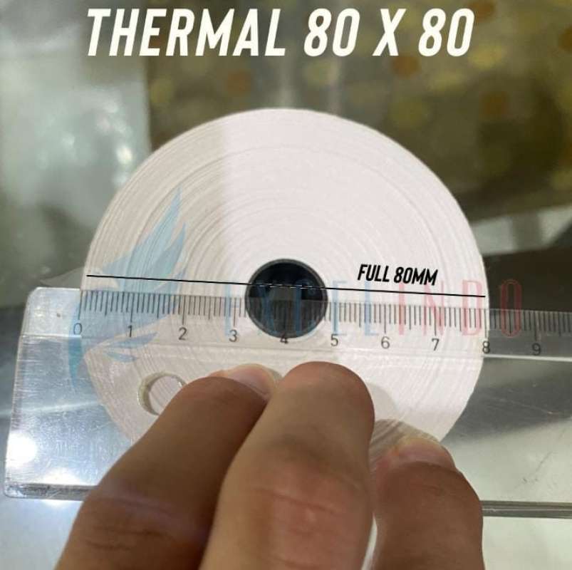 Jual Excelindo Kertas Thermal Printer Kasir 80 X 80 Printer Thermal ...