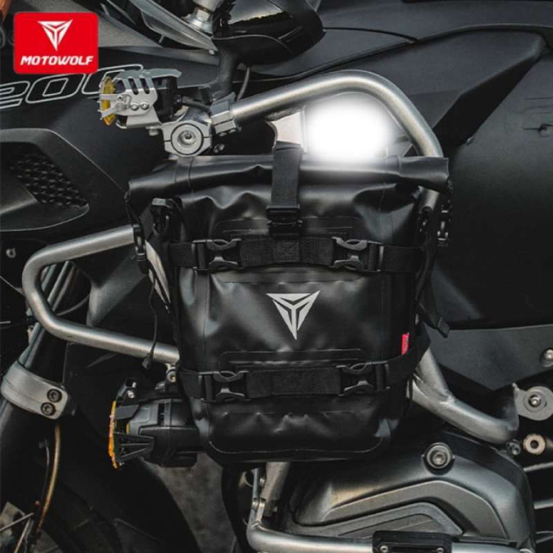Promo Crashbar Bag Motowolf Tas Side Bag Motor Waterproof Multifungsi ...