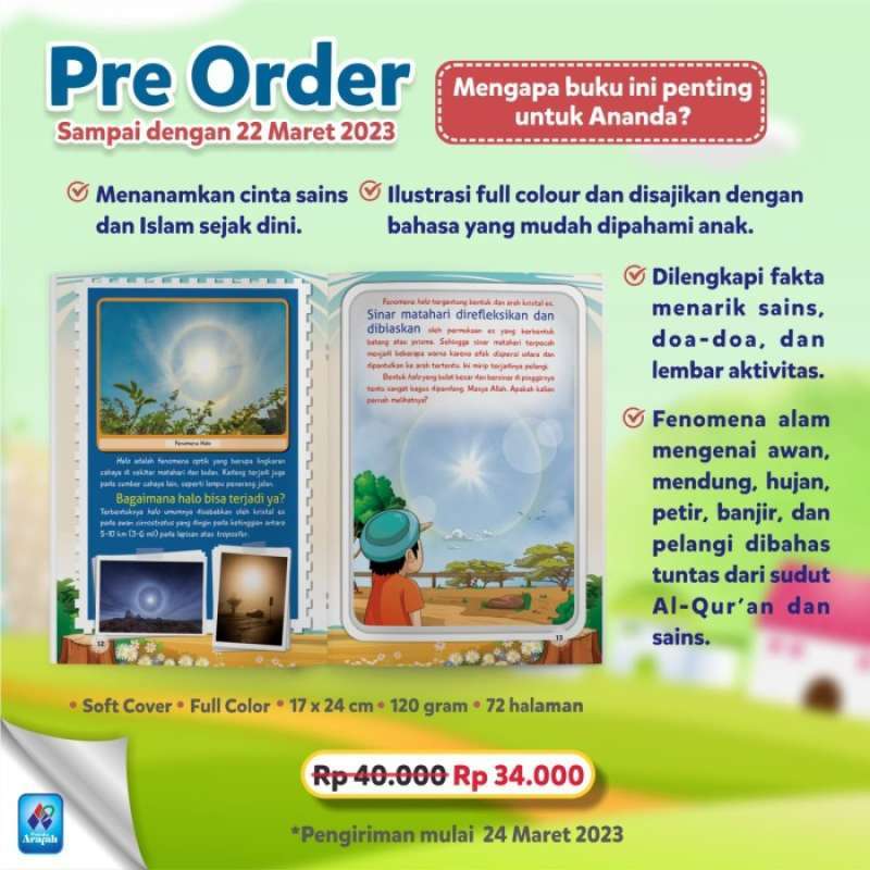Promo Fenomena Alam Dalam Al-qur’an & Sains Penerbit Pustaka Arafah ... Promo Fenomena Alam Dalam Al-qur’an & Sains Penerbit Pustaka Arafah ...