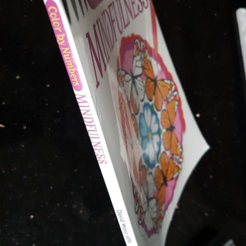 Jual Adult Colouring Book Import - Color By Number Mindfulness Di ...