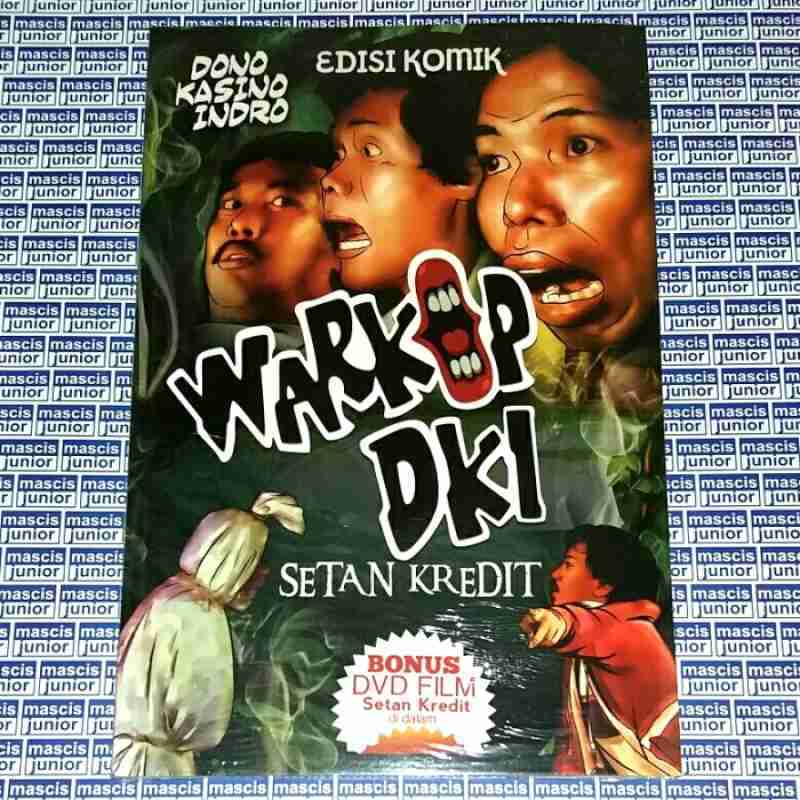 Jual Warkop Dki Edisi Komik Bonus Dvd Film Setan Kredit Dono Kasino ...