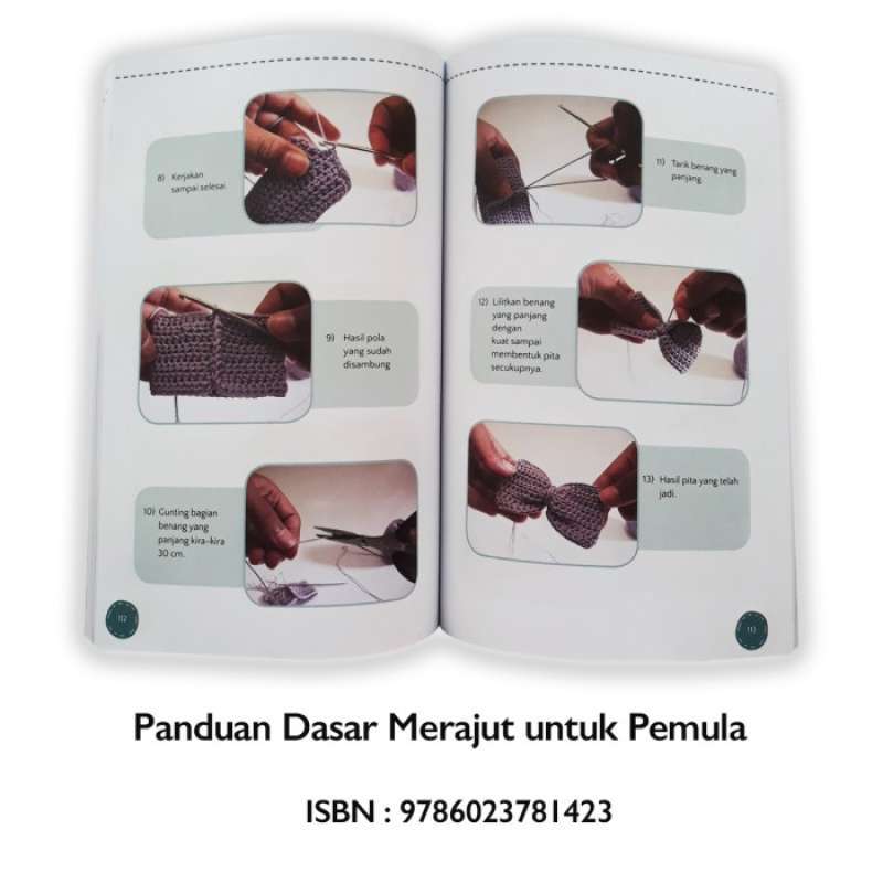 Jual Buku Hobi Rajut Panduan Dasar Merajut Untuk Pemula Best Seller Di ...