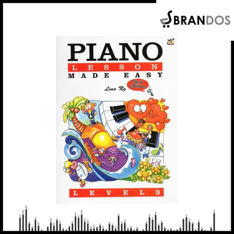 Jual Buku Piano Belajar Musik Anak Piano Lesson Made Easy Lina Ng Level ...