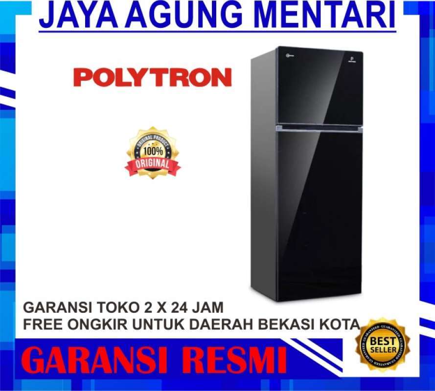 Promo Kulkas Polytron Prw 29 Vx Belleza Jumbo Kulkas 2 Pintu Inverter ...