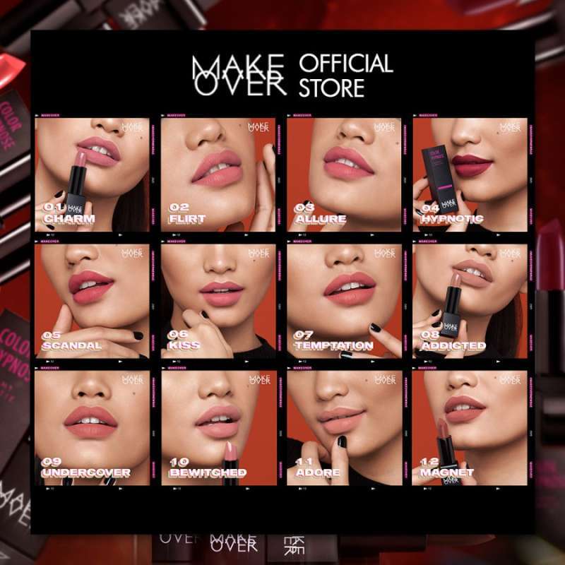 Jual Make Over Color Hypnose Creamy Lipmatte 4.3 G Di Seller Surya ...