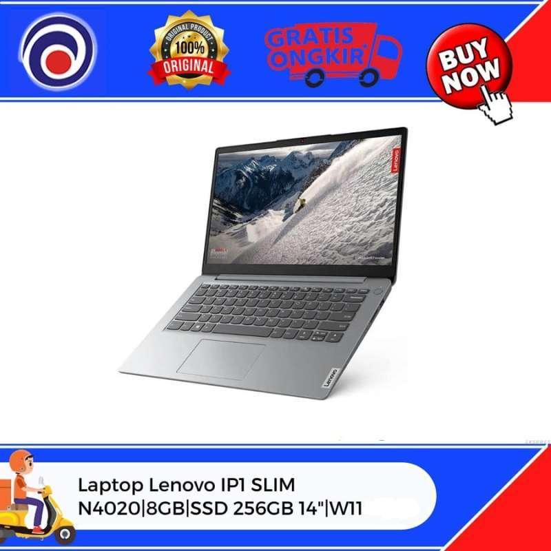 Jual Laptop Lenovo Ip1 Slim N4020|8gb|ssd 256gb 14|w11 Di Seller ...