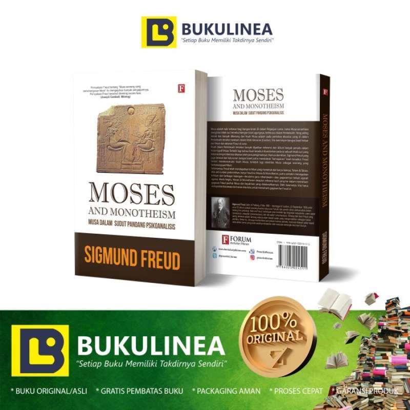 Jual Buku Moses And Monotheism - Sigmund Freud Di Seller Noelle ...