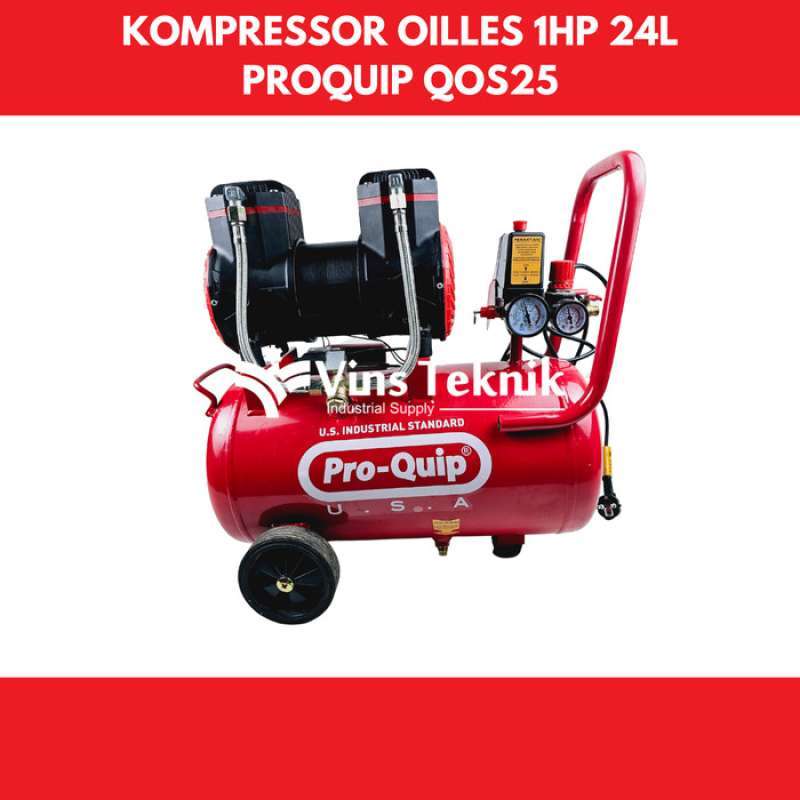 Promo Mesin Kompresor Silent Oilless Compressor 1hp Qos25 Proquip Qos ...
