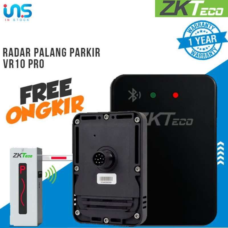Promo Radar Palang Parkir Barrier Gate Radar Zkteco Vr10 Pro Garansi
