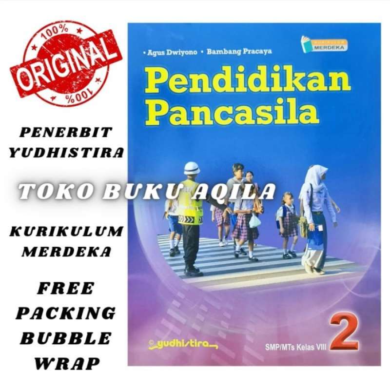 Jual Buku Pendidikan Pancasila Kelas 7 8 9 Smp Yudhistira Kurikulum Merdeka Di Seller Rumix ...