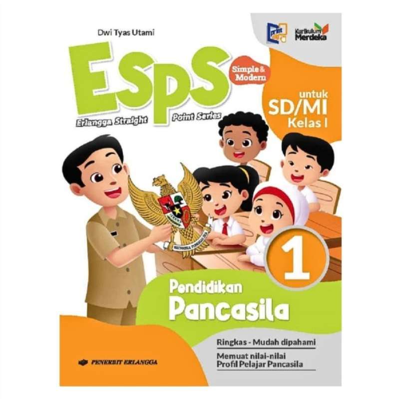 Jual Buku Esps Pancasila Kelas 1 2 3 4 5 6 Sd Erlangga Kurikulum Merdeka - Kelas 4 Sd Di Seller ...