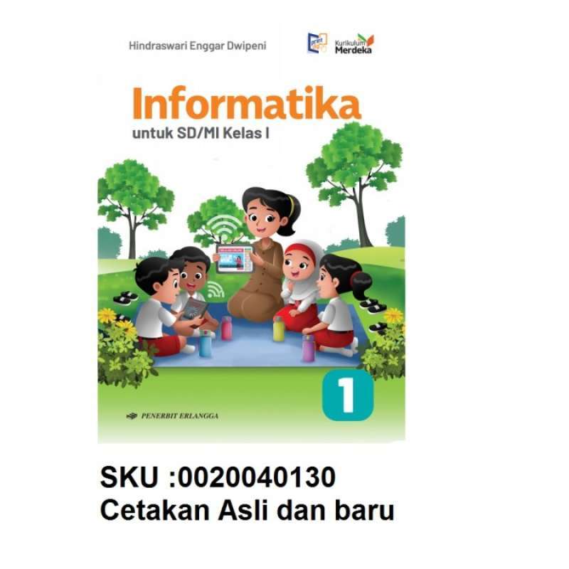 Jual Buku Pelajaran Informatika Sd Mi Kelas 1 2 3 4 5 6 Hindraswari ...