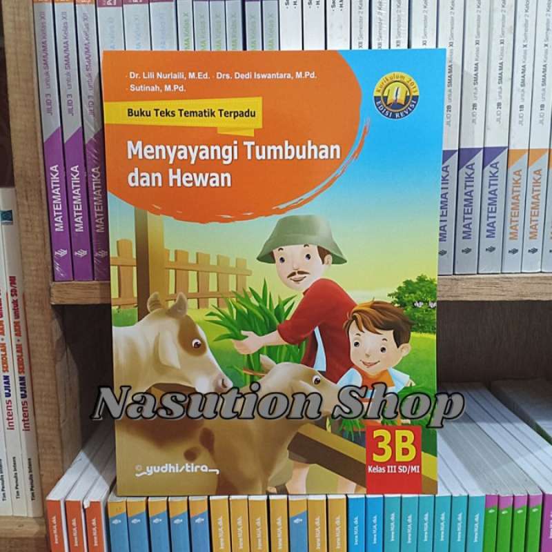 Jual Buku Tematik 3a 3b 3c 3d 3e 3f 3g 3h Yudhistira K13 Revisi Kelas 3 ...
