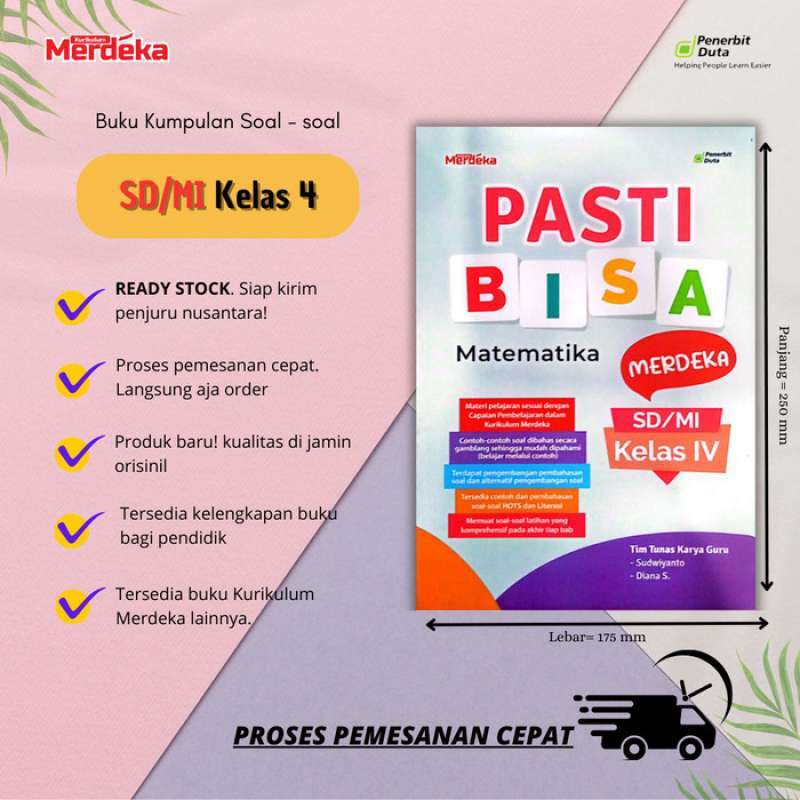 Jual Pasti Bisa Merdeka: Matematika Sd/mi Kelas 4 Kurikulum Merdeka Di Seller Noelle ...