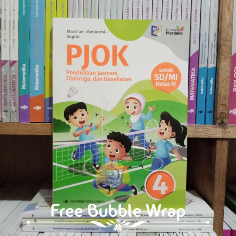 Jual Buku Pjok Kelas 4 Sd Kurikulum Merdeka 2021 Erlangga Di Seller Noelle - Cengkareng Timur ...