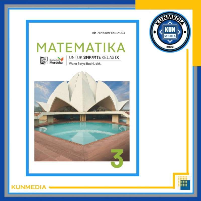 Jual Buku Matematika Kelas 9 Smp Kurikulum Merdeka Penerbit Erlangga Di ...