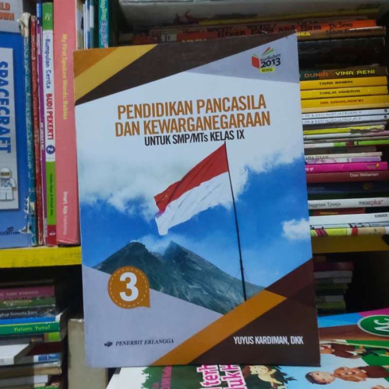 Jual Buku Pendidikan Pancasila Dan Kewarganegaraan Kelas 9 Smp K13 Erlangga Di Seller Sangninja ...