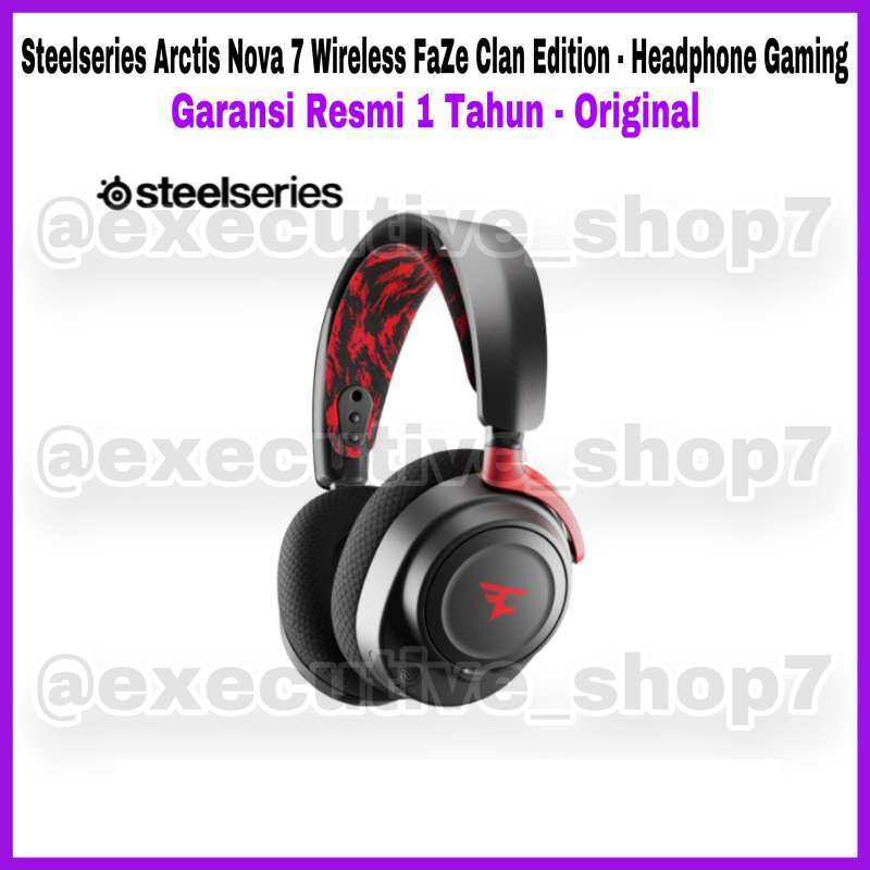 Jual Steelseries Arctis Nova 7 Wireless Faze Clan Edition - Headphone ...