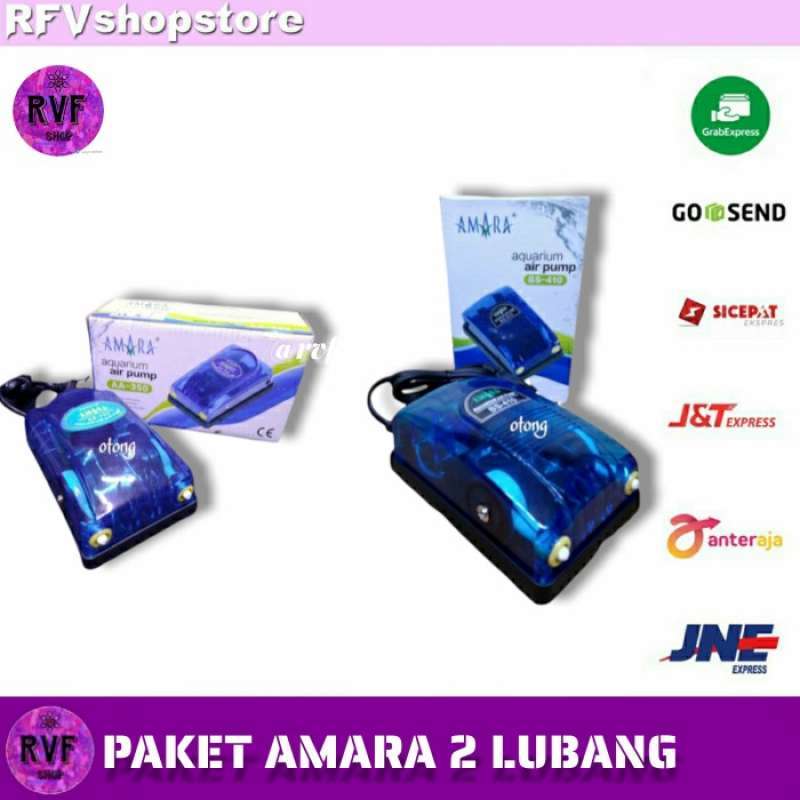 Promo Paket Aerator 2 Lubang Amara Aa350 Bs410 Q6 Aquascape Aquarium Diskon 23% Di Seller Fuzzi ...