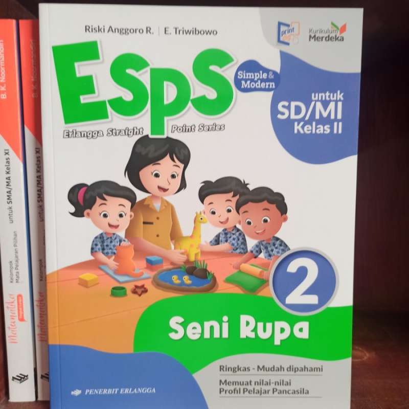 Jual Buku Esps Seni Rupa Kelas 2 Sd Erlangga Kurikulum Merdeka Di Seller Hachi - Cengkareng ...