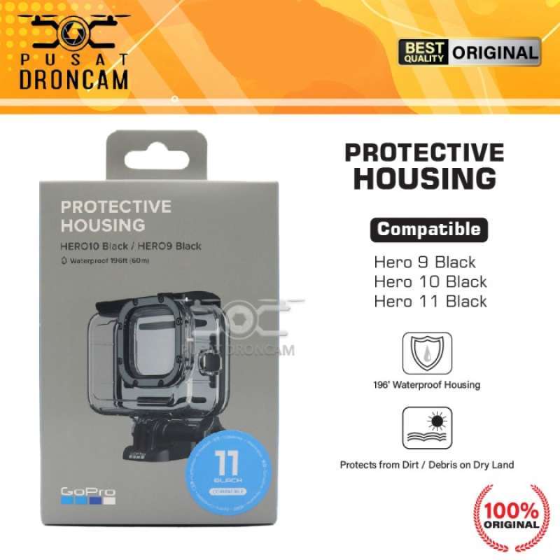 Promo Gopro Underwater Housing Hero 10 Waterproof Go Pro Hero 9 ...
