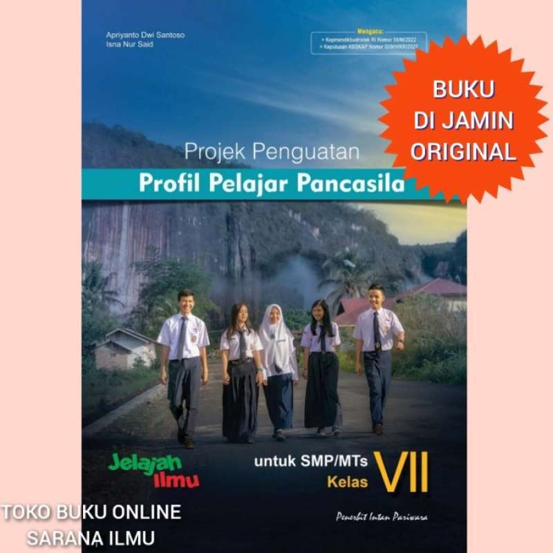 Jual Buku P5 Buku Projek Penguatan Profil Pelajar Pancasila Kelas 7 Di Seller Hachi - Cengkareng ...