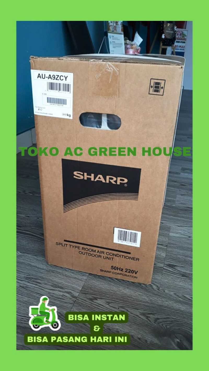 Promo Outdoor Ac Sharp 1 Pk Ah-9zcy R32 Non Inverter Segel Pabrik ...