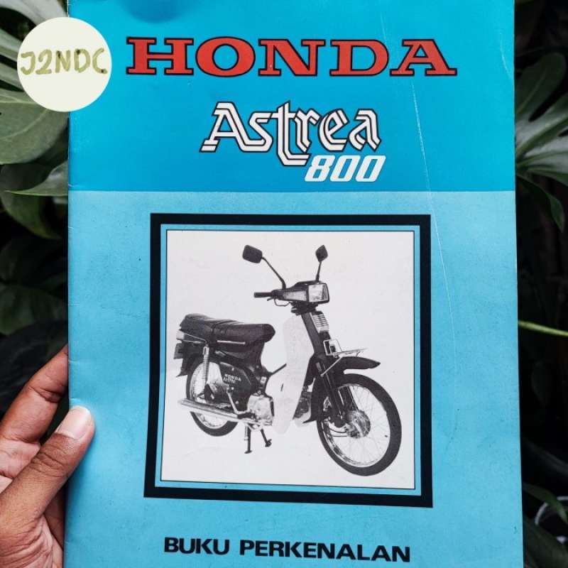 Jual Buku Jadul Perkenalan Honda Astrea 800 Asli Pt Astra Di Seller ...