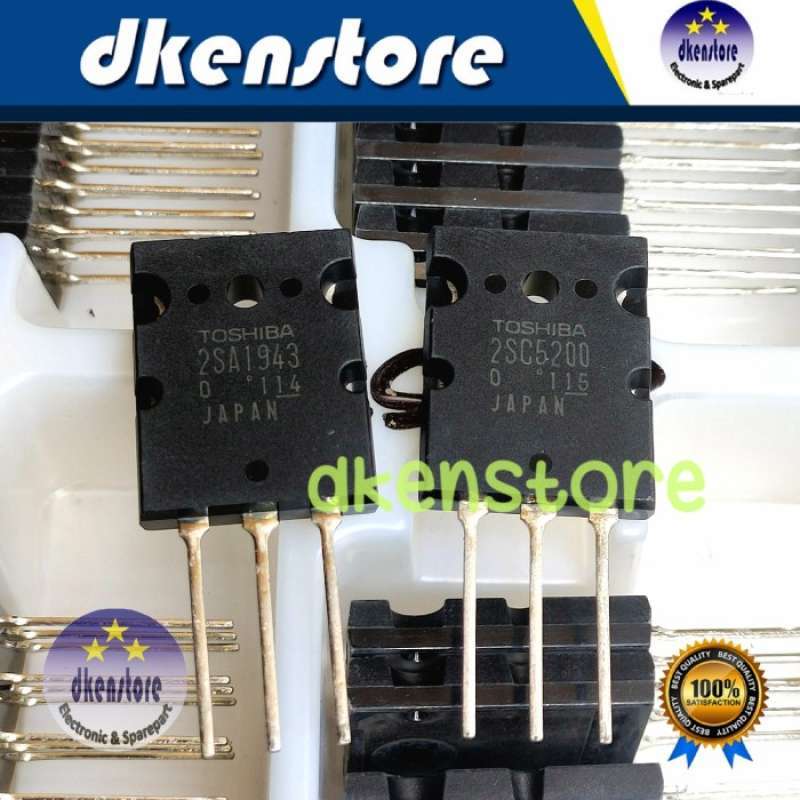Jual Transistor Final Toshiba A1943 C5200 Set Ori Original Di Seller ...