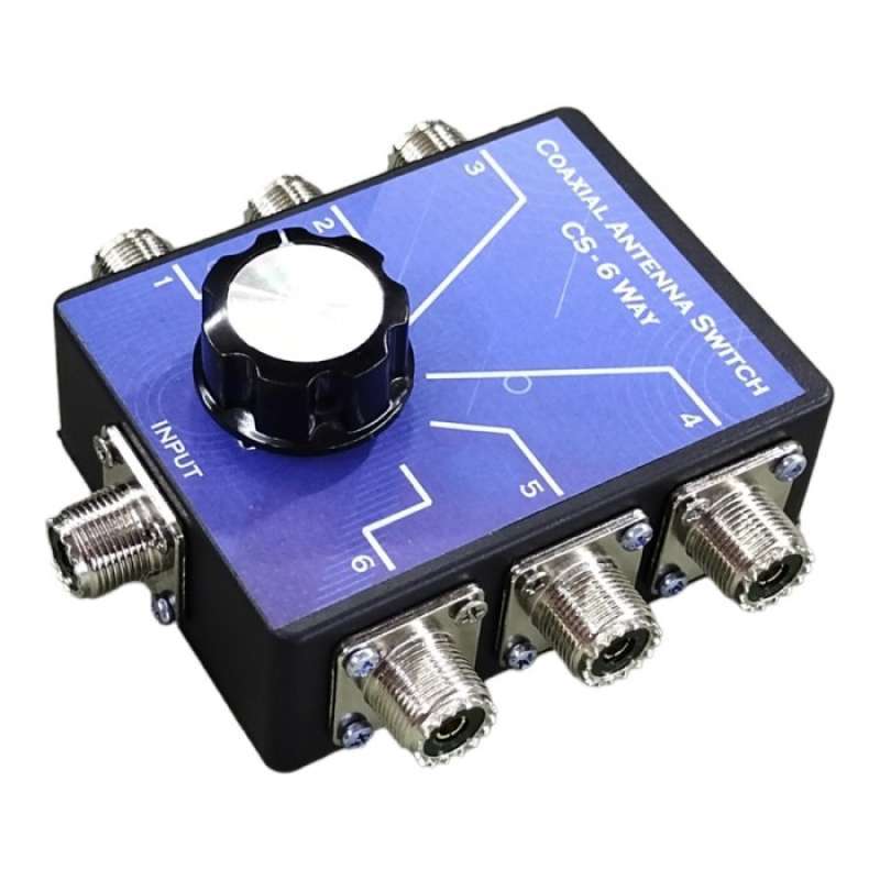 Promo Coaxial Antenna Switch 6 Way Antena Switch Saklar 1000w 1kw Ssb ...