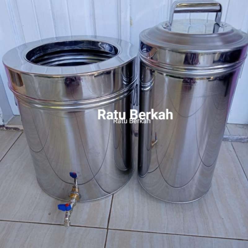 Jual Dandang Es Puter 12 L Plis Tabung Stainles Di Seller Ayato ...