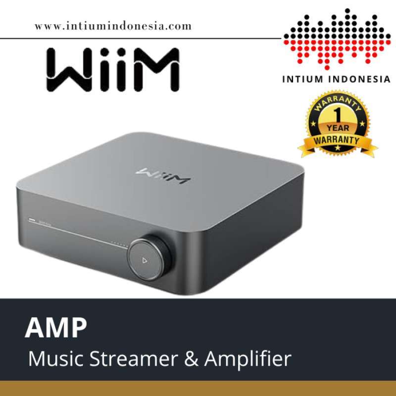 Promo Wiim Amp Multiroom Streaming Amplifier With Airplay 2 Chromecast Hdmi - Grey Diskon 2% Di ...