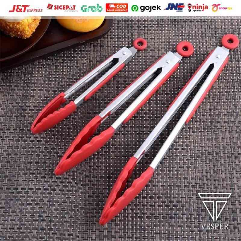 Jual Food Tong Set 3in1 / Capit Makanan / Penjepit Pencapit Makanan Di ...