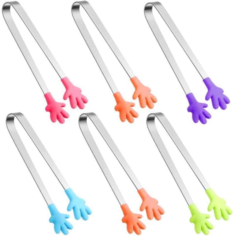 Jual Silicone Mini Tong Hand Shape / Capitan Silicone Mini Bentuk ...