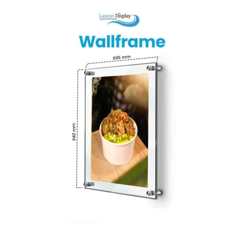 Promo 100% Produk Ori Akrilik Dinding Tempel Ukuran A1 Wall Frame ...
