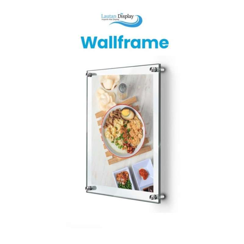 Promo 100% Produk Ori Akrilik Dinding Tempel Ukuran A1 Wall Frame ...