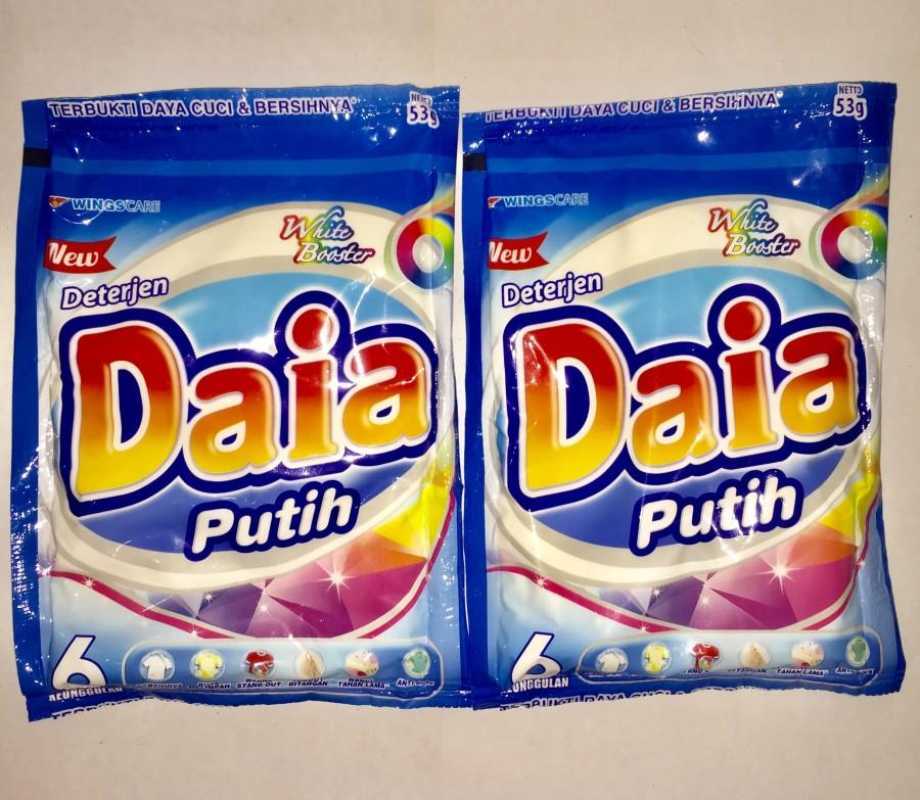 Jual Detergen Daia Putih Sachet Di Seller Waroeng El & Al - Papanggo ... Jual Detergen Daia Putih Sachet Di Seller Waroeng El & Al - Papanggo ...