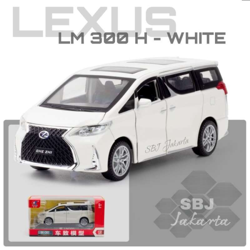 Promo Diecast Miniatur Mobil Lexus Lm300h Brothernya Alphard Skala 1 : ...