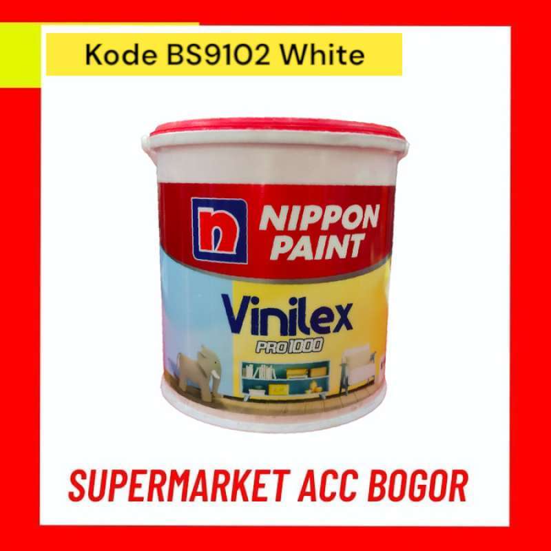 Promo Cat Tembok Vinilex Pro 1000 5kg Putih - Cat Dinding Vinilex Pro ...