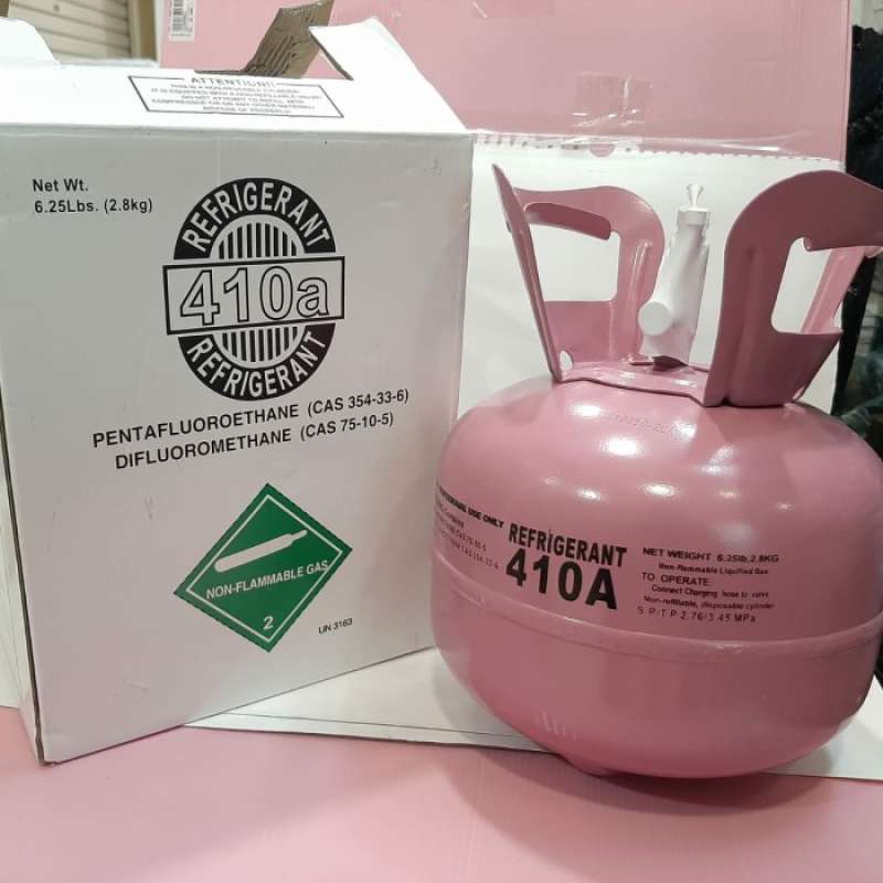 Jual Refrigerant R410a Freon Ac Tabung Mini Isi 3kg R410 Di Seller Jete ...