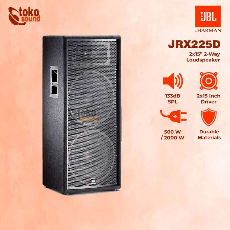 Jual Jbl Jrx225 Jrx 225 D - Dual 15inch Two Way Passive Loudspeaker Di Seller Tokosound Proaudio ...