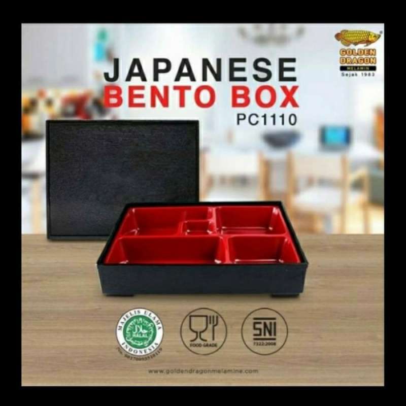 Jual Japan Bento Box Pc1110 Golden Dragon/kotak Makan Melamin Di Seller Shin Store - Cengkareng ...