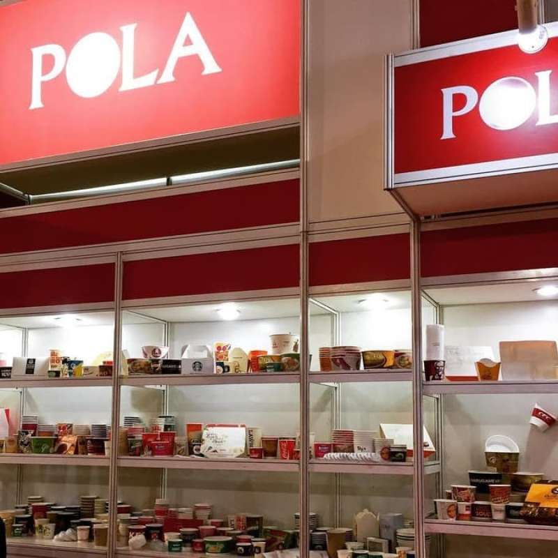 Jual Pola Paper Bowl 17 Oz Polos / Mangkok Kertas 500 Ml - 50pcs Di ...