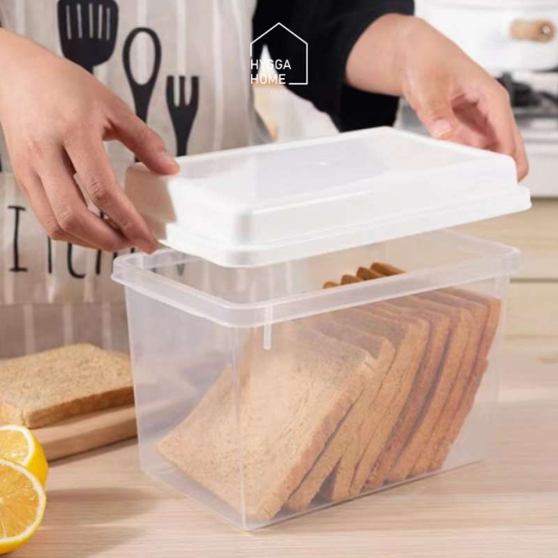 Jual Kiyomi Bread Container Kotak Roti Tawar Tempat Penyimpanan Makanan ...